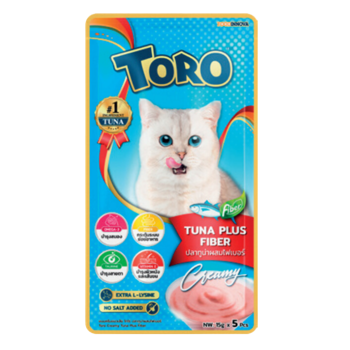 Snack Toro Creamy Atún y Fibra 12x5x15 g – Distribuidoragers